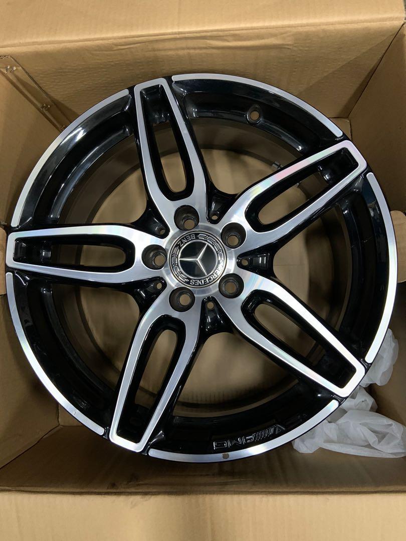 Original 18 Inch Merc AMG Rim, Car Accessories, Tyres & Rims on Carousell