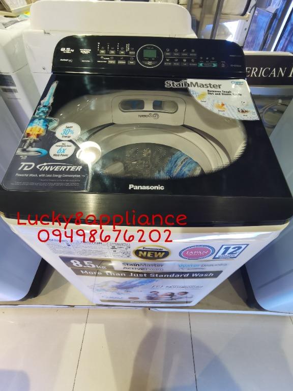Panasonic FULLY AUTOMATIC WASHING MACHINE 8.5KG INVERTER NA-FD85X1HM ...
