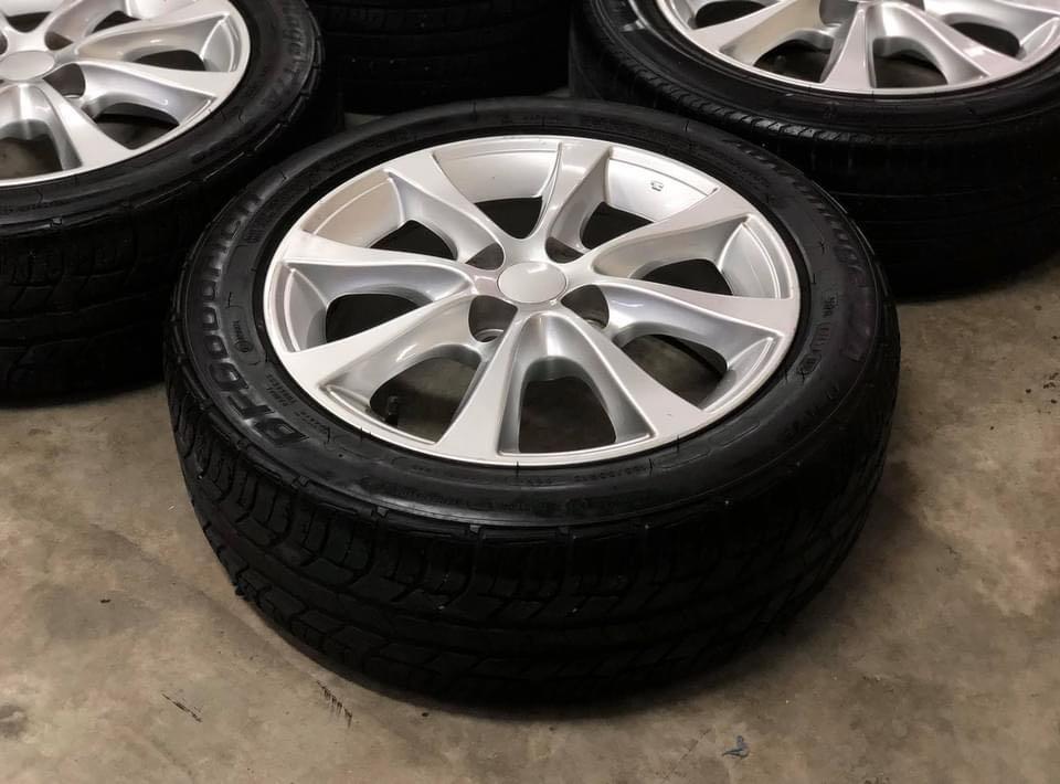 PERODUA ORIGINAL 15 rim with tyre myvi alza bezza axia viva kenari ...