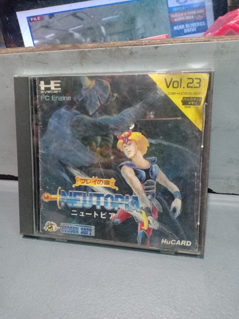 Rare PC Engine Neutopia, Hobbies & Toys, Toys & Games on Carousell