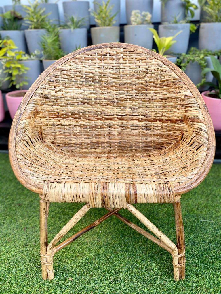 Rattan/Native Egg Chair, Furniture & Home Living, Furniture, Chairs on ...