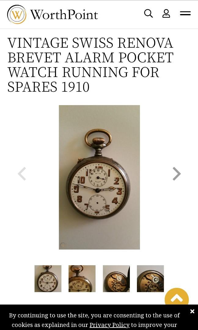 Renova 15 Jewels Swiss Watch on Carousell