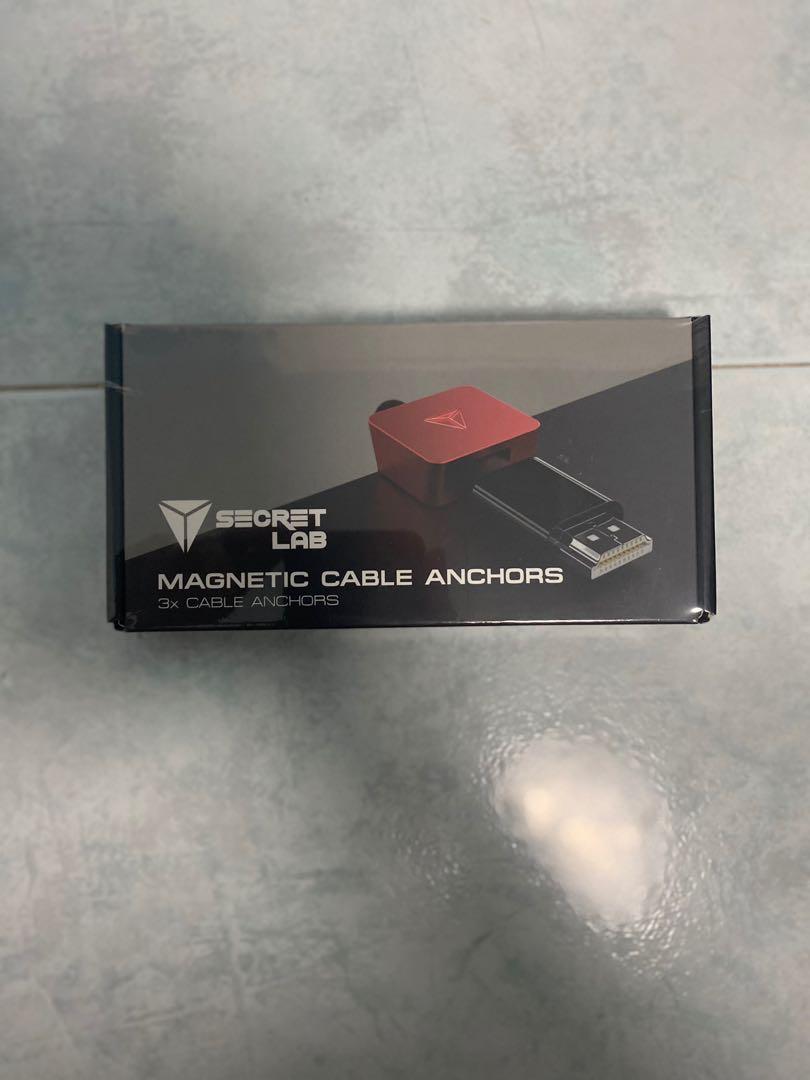 Secret lab magnetic cable anchors, Computers & Tech, Office & Business ...