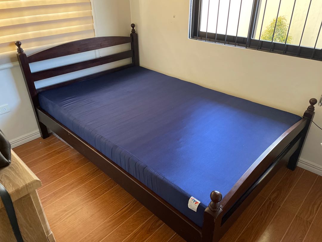 Semi Double Wooden Bed Frame Furniture Home Living Furniture Bed semi-double-wooden-bed-frame-furniture-home-living-furniture-bed