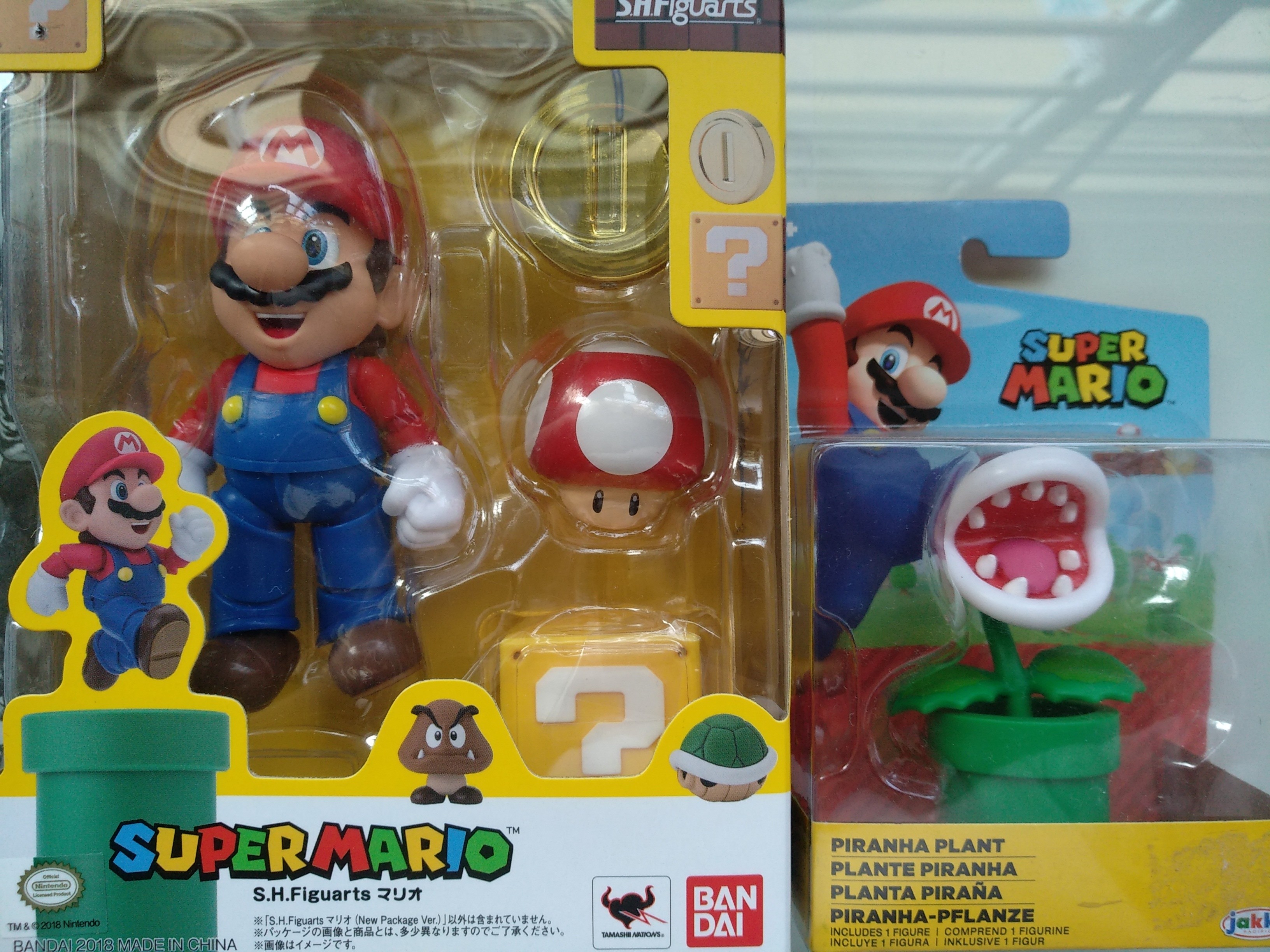 SHF FIGUARTS tamashii super mario, Hobbies & Toys, Toys & Games on ...