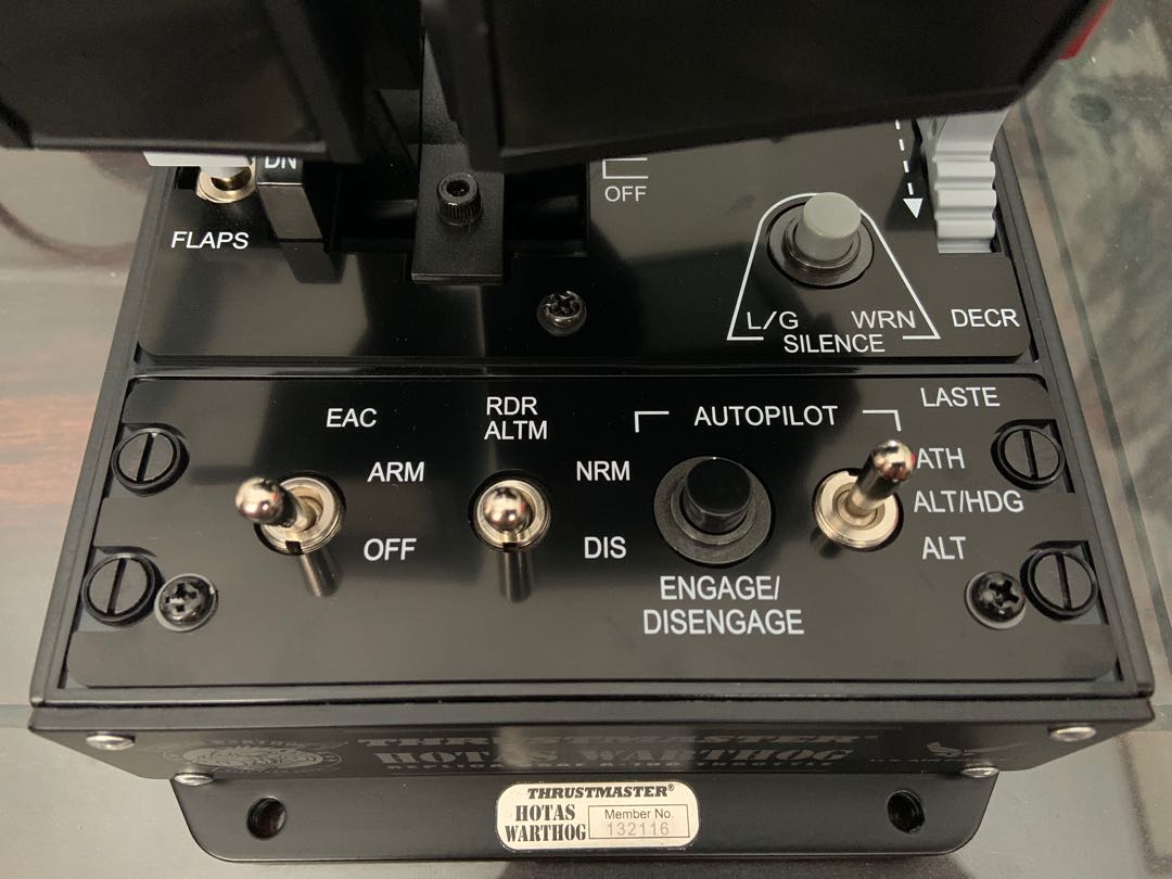 Slew mod Upgraded Thrustmaster Hotas Warthog Throttle, Computers & Tech ...