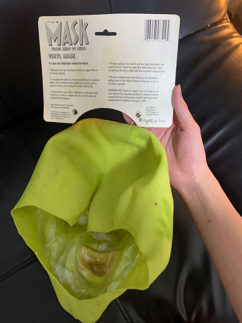 The Mask 1994 Character and Loki Mask, Hobbies & Toys, Toys & Games on ...