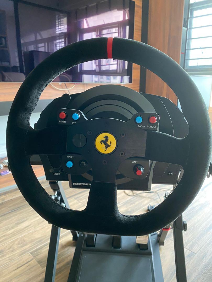 Thrustmaster T300 Ferrari Integral Racing Wheel Alcantara Edition with ...