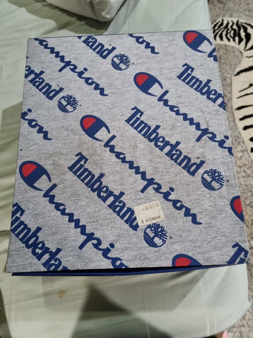 Timberland boots x champion edition, Men's Fashion, Footwear, Boots on ...