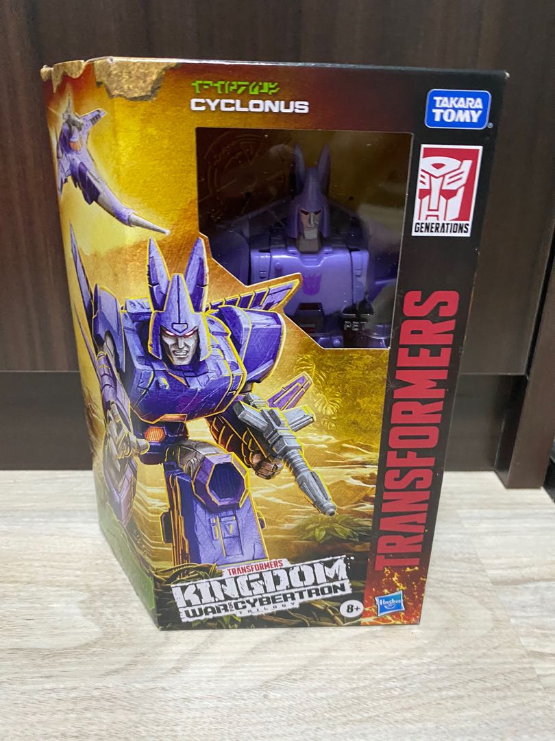 Transformers Kingdom WFC Cyclonus, Hobbies & Toys, Toys & Games on ...