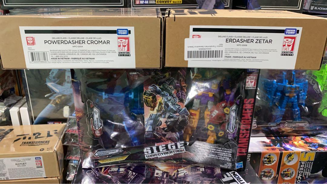 Transformers takaratomy siege generation selects powerdasher cromar ...