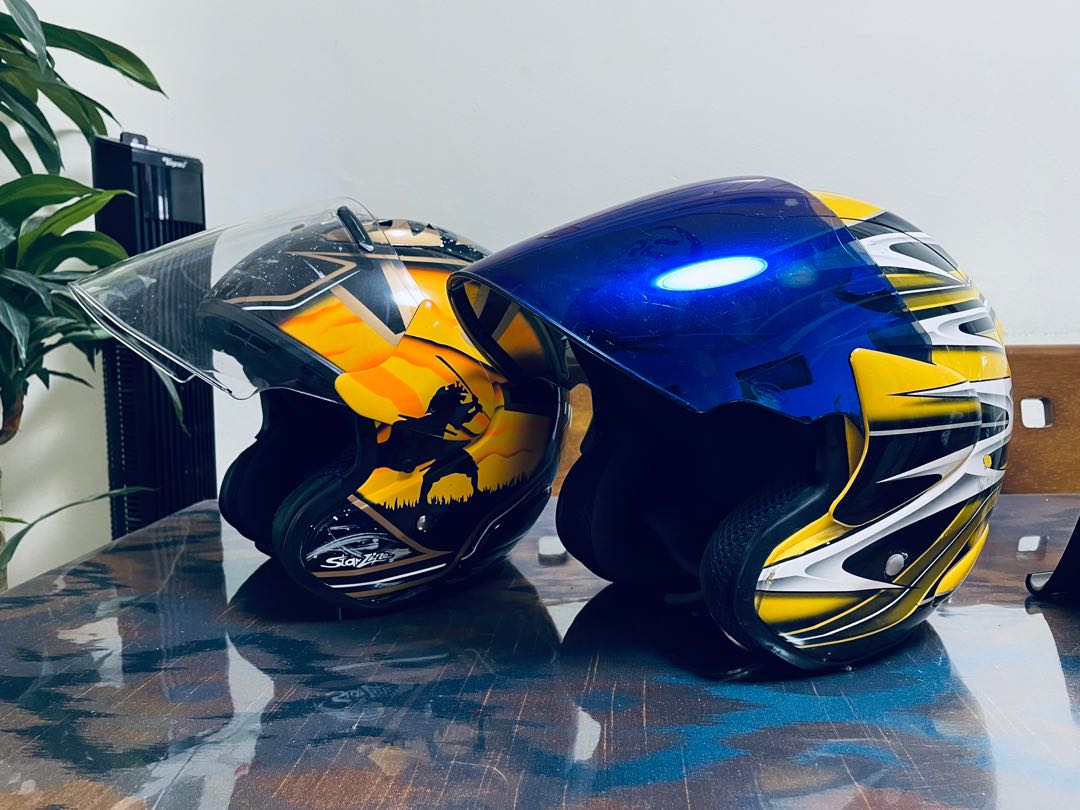 USED HELMET, Motorcycles, Motorcycle Apparel on Carousell