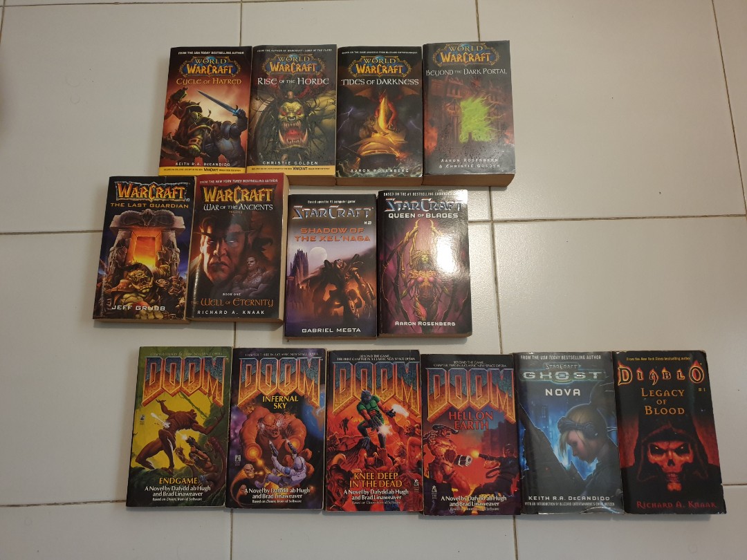 Warcraft, Doom & StarCraft Novels, Hobbies & Toys, Books & Magazines ...