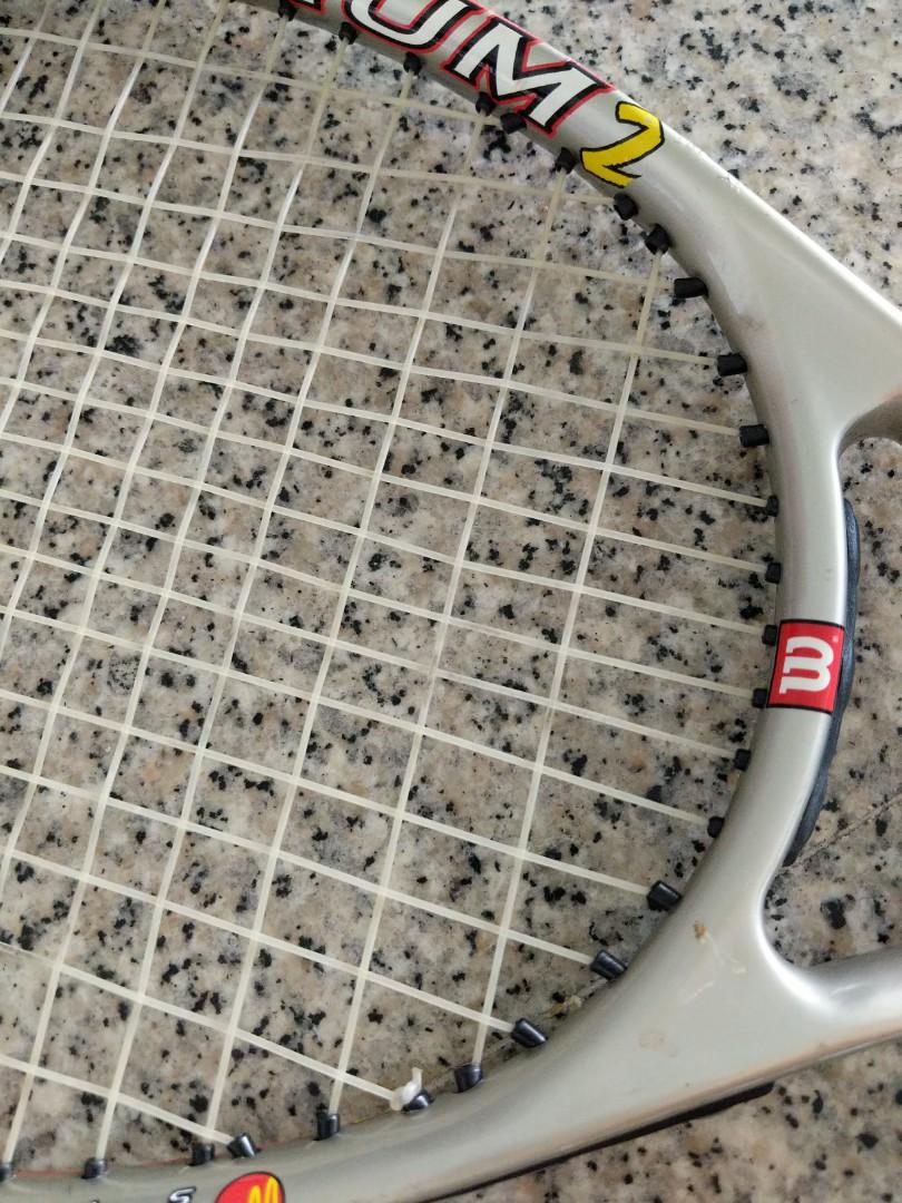 Wilson Titanium 2 Tennis racket, Sports Equipment, Sports & Games ...