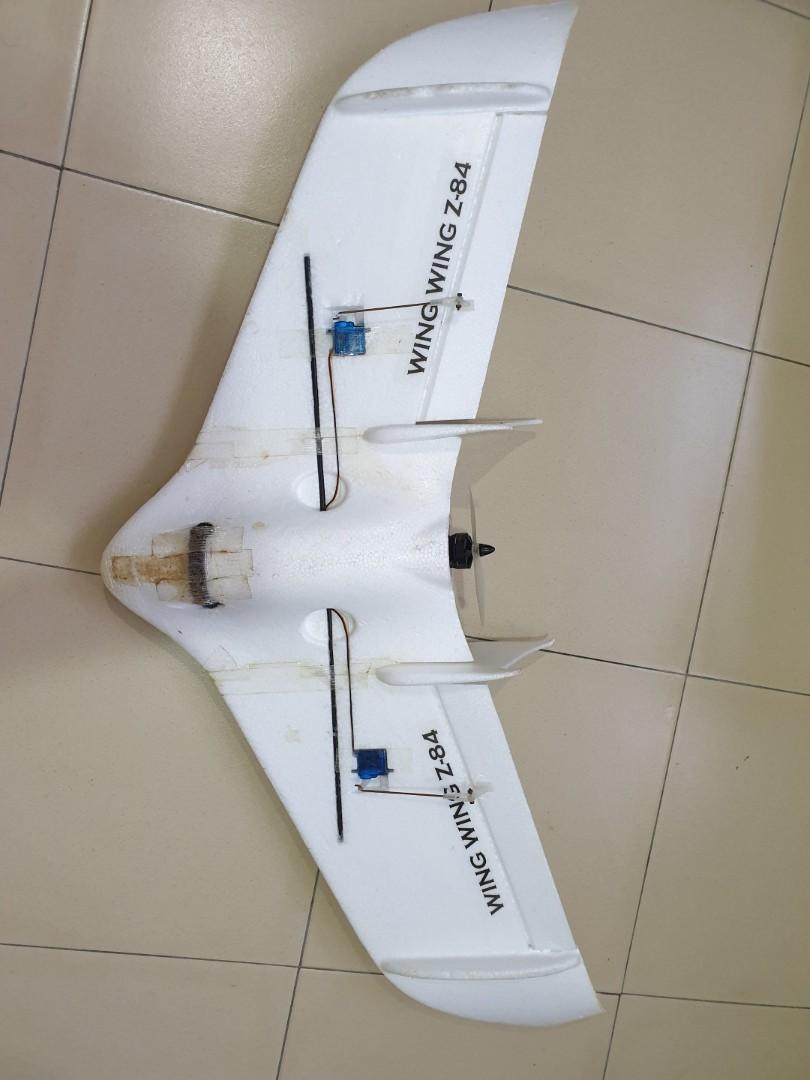 Wing wing Z84 845mm rc plane, Hobbies & Toys, Toys & Games on Carousell