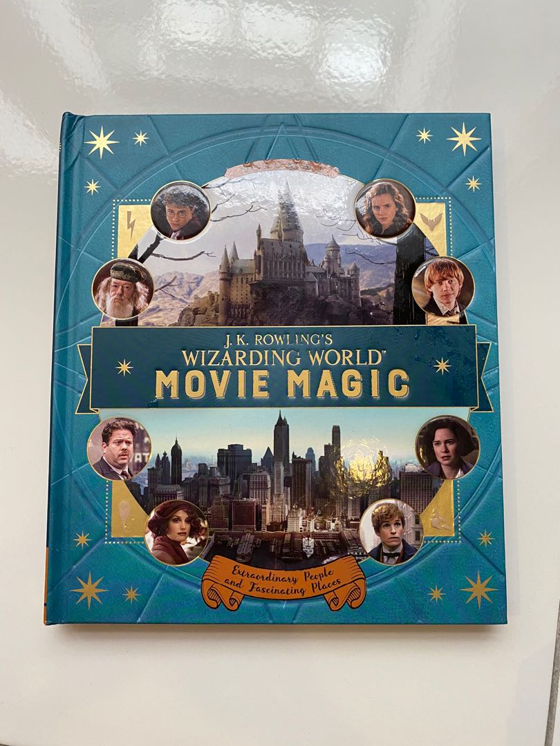 Wizarding World Movie Magic Harry Potter Book, Hobbies & Toys, Books ...
