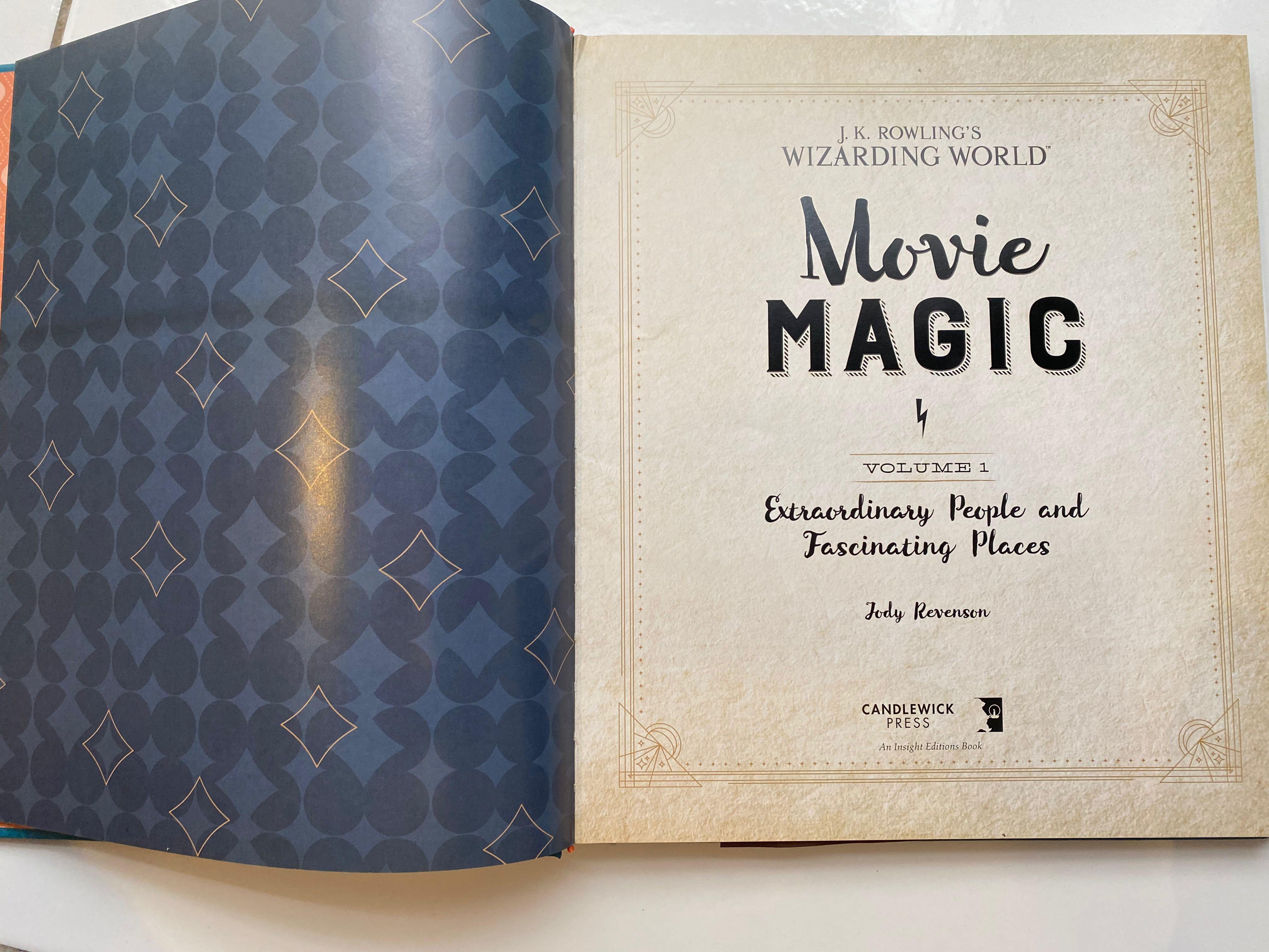 Wizarding World Movie Magic Harry Potter Book, Hobbies & Toys, Books ...
