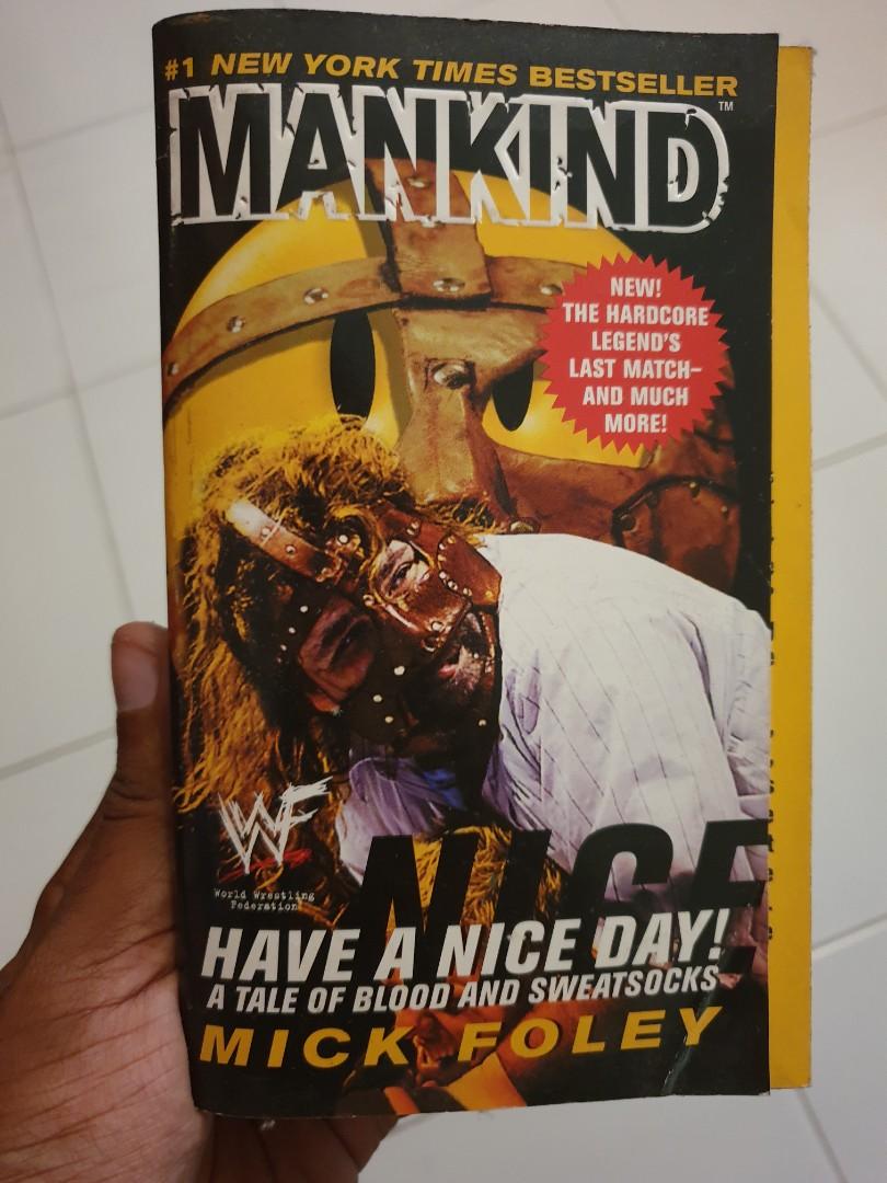 WWF Mankind Biography, Hobbies & Toys, Books & Magazines, Fiction & Non ...