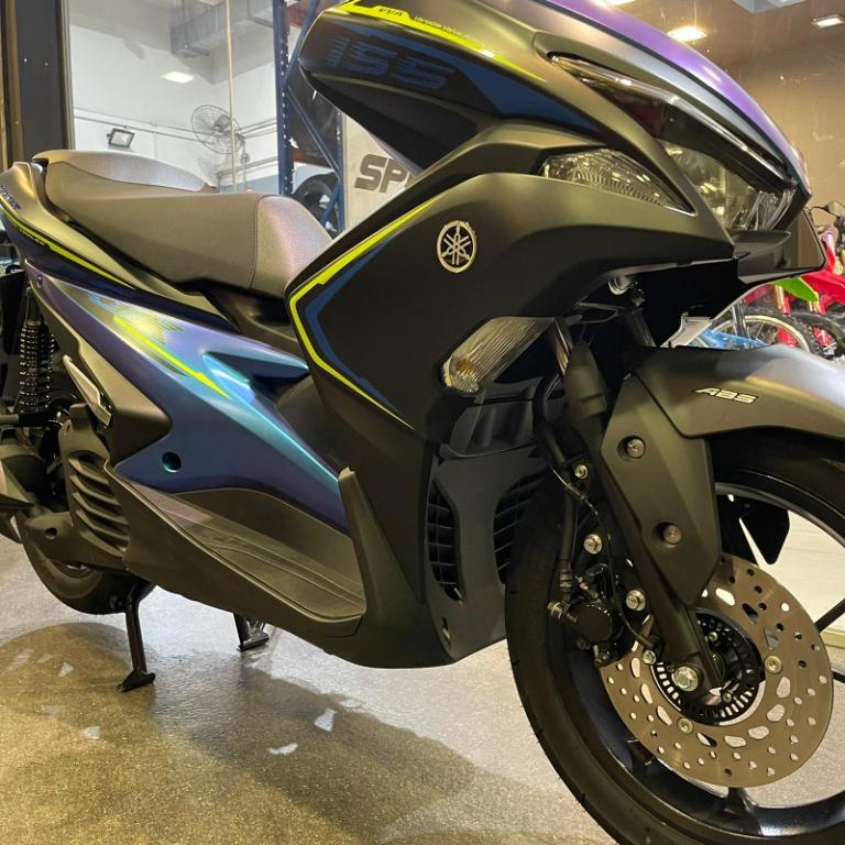 Yamaha Aerox 2021 Matt Blue - 2B Motorcycle for Sale, Motorcycles ...