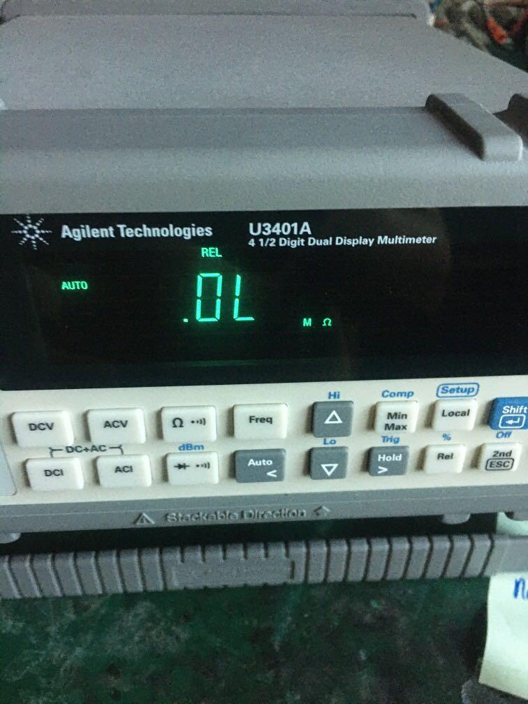 Agilent multimeter and Bench power supply, oscilloscope etc., Audio ...