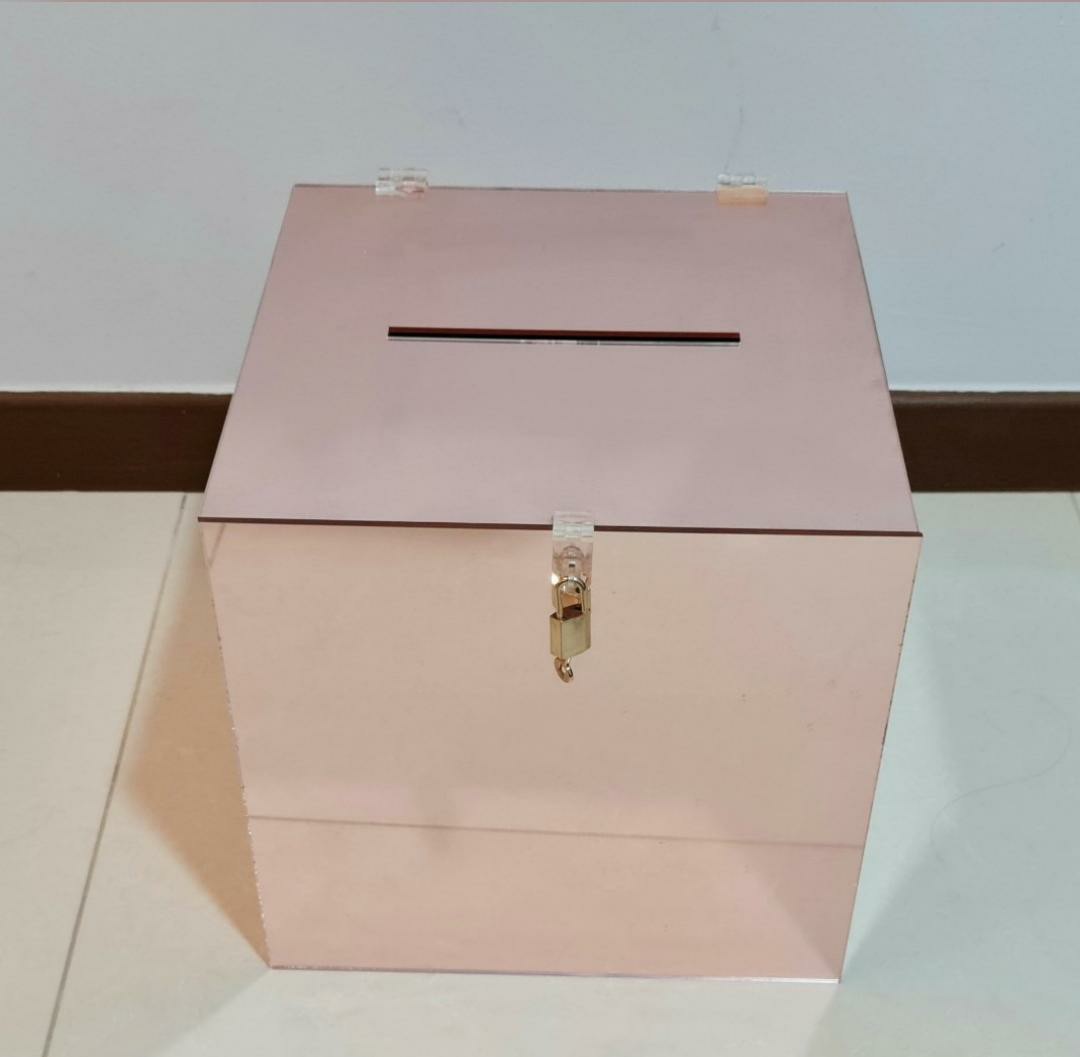 Ang bao box for wedding, Furniture & Home Living, Home Improvement ...