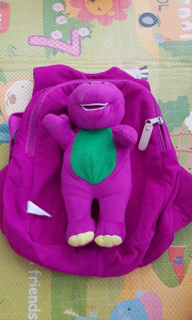 Barney Backpack, Babies & Kids, Babies & Kids Fashion on Carousell