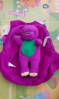 Barney Backpack, Babies & Kids, Babies & Kids Fashion on Carousell