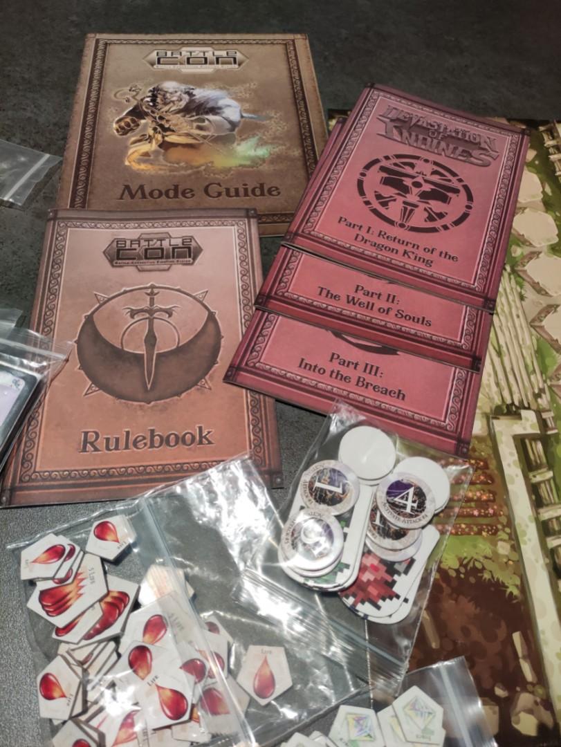Battlecon: Devastation of Indines (Remastered 4th Ed), Hobbies & Toys ...