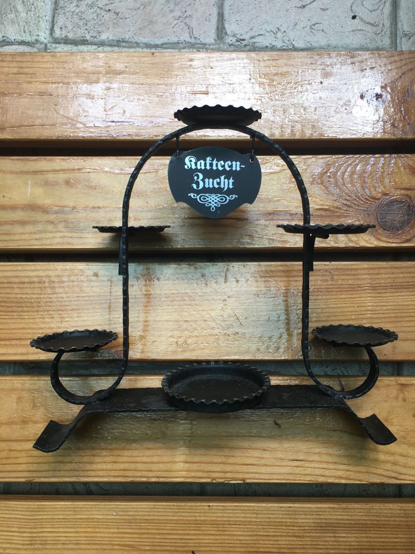 Black metal frame stand, Furniture & Home Living, Home Decor, Other ...