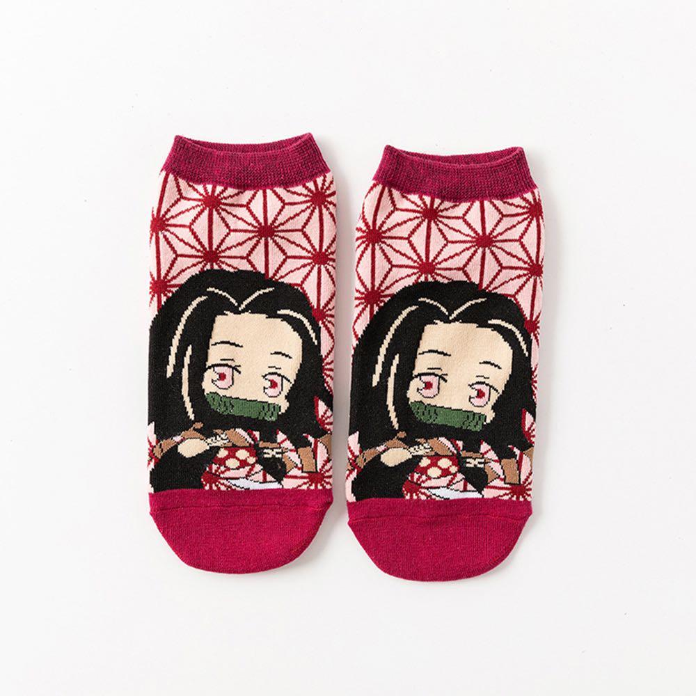 [BN Sealed] Demon Slayer Nezuko Socks, Women's Fashion, Watches ...