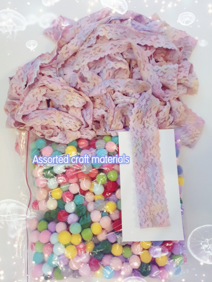 Brand new assorted craft materials, Hobbies & Toys, Stationery & Craft ...