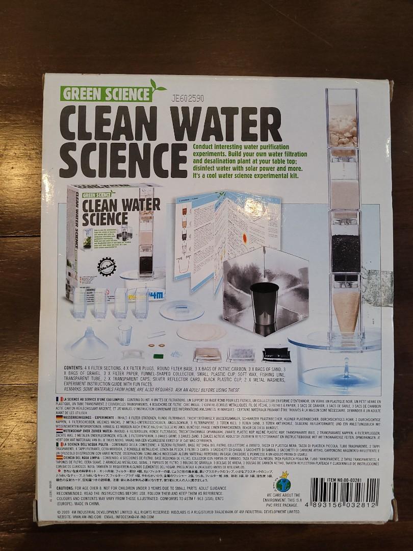 Clean Water Science Kit, Hobbies & Toys, Toys & Games on Carousell