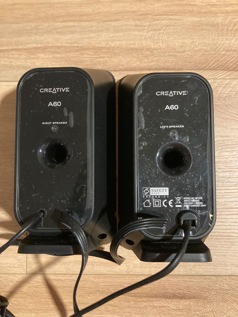 Creative A60 Desktop Speakers, Audio, Soundbars, Speakers & Amplifiers ...
