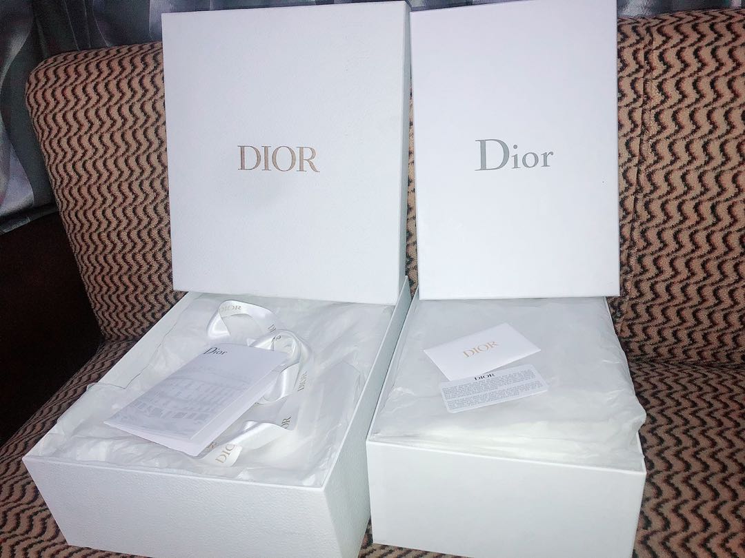 Dior original box, Luxury, Accessories on Carousell