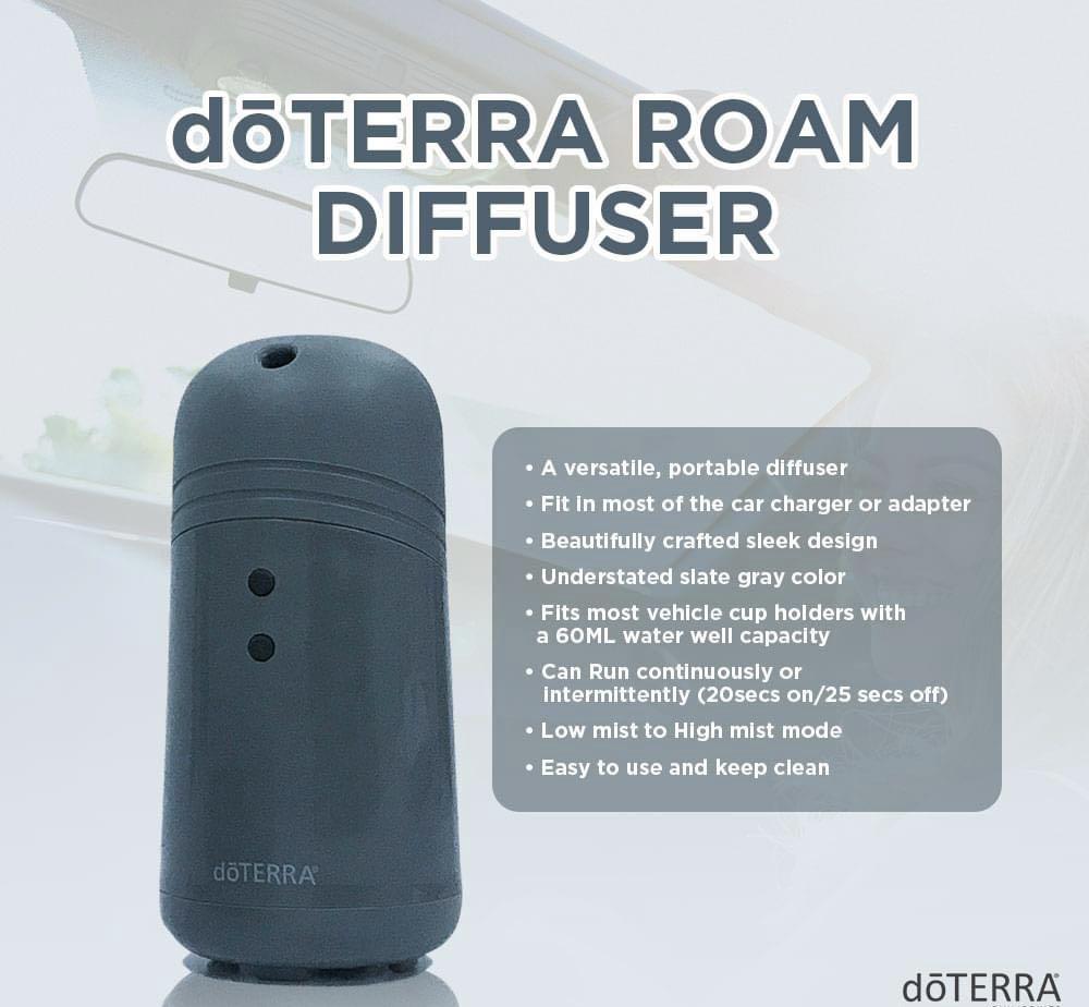 Doterra roam travel diffuser with balance, Babies & Kids, Bathing ...
