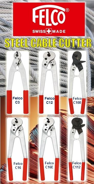 FELCO STEEL WIRE CUTTER/ CABLE CUTTER/ WIRE CUTTER/ UNIVERSAL CUTTER, Furniture & Home Living ...