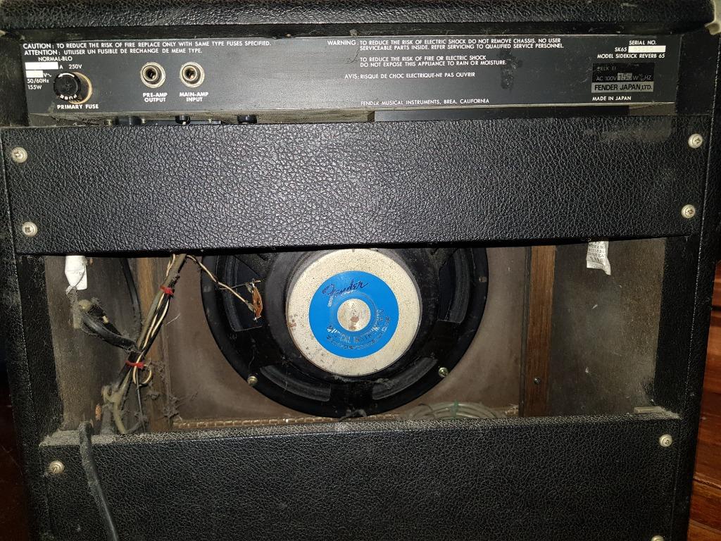 Fender Sidekick Reverb 65, Audio, Soundbars, Speakers & Amplifiers on ...