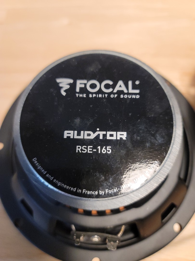 Focal RSE-165 2-way component speakers, Car Accessories, Electronics ...