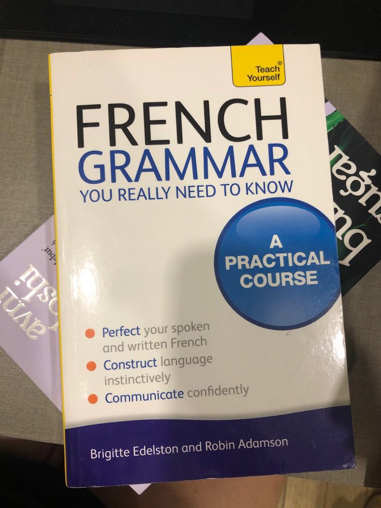French Grammar, Hobbies & Toys, Books & Magazines, Textbooks on Carousell