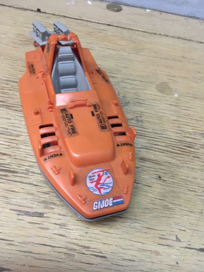 Gijoe - Devilfish 1986 release, Hobbies & Toys, Toys & Games on Carousell