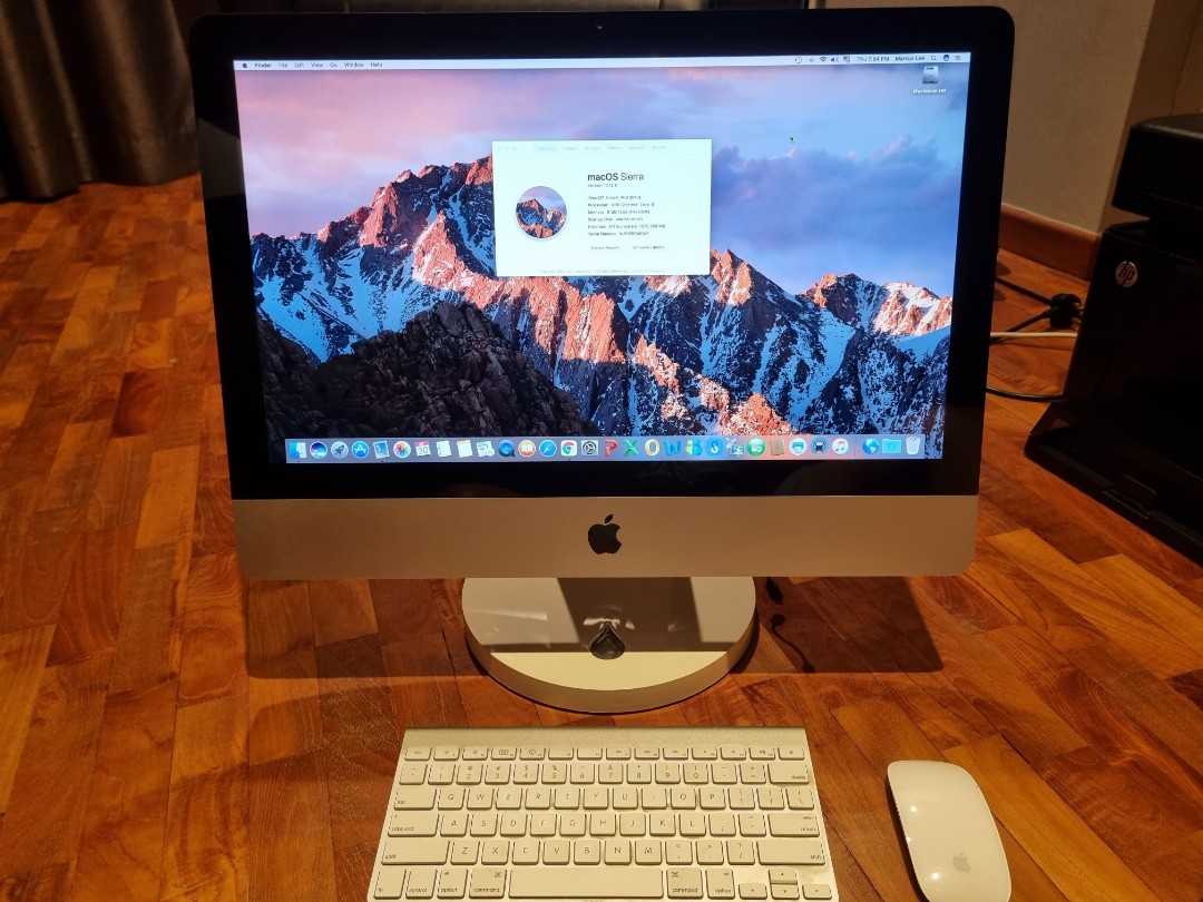 iMac 21.5 mid-2010 with free turntable & delivery!, Computers & Tech ...