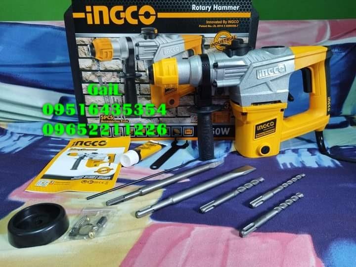 INGCO 1050W Rotary Hammer / Chipping Gun with SDS Plus Chuck System ...