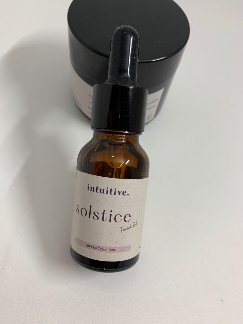 intuitive Solstice Face Potion Facial Oil and Clay Mask, Beauty ...