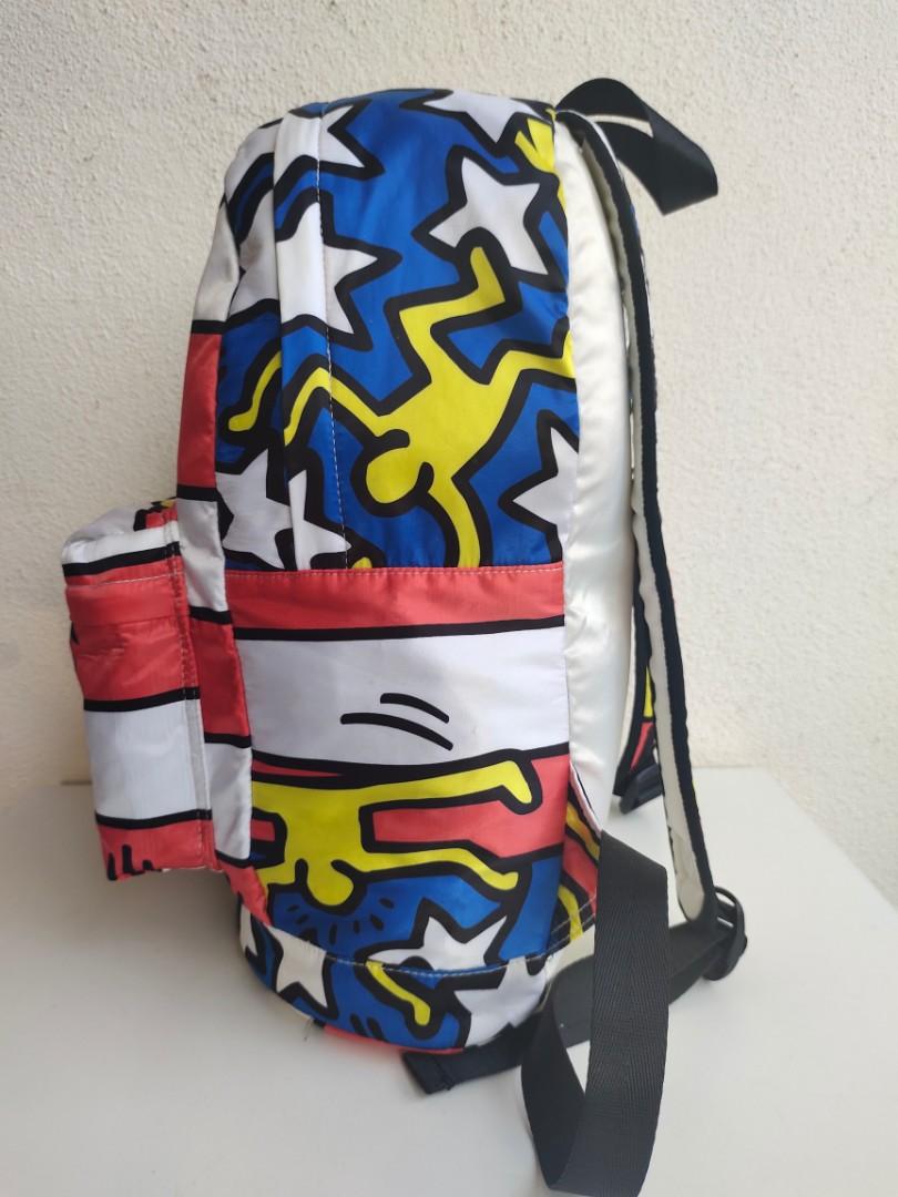 KEITH HARING BACKPACK, Luxury, Bags & Wallets on Carousell