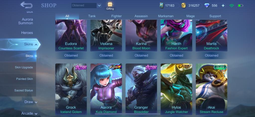 Legend Miya + Xborg Transformers Mobile Legends Account / Mobile ...