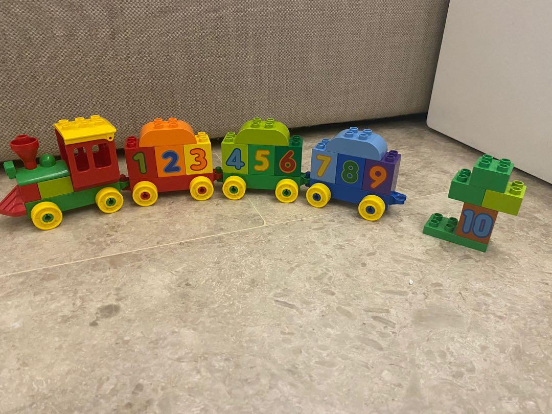 LEGO DUPLO NUMBER TRAIN, Hobbies & Toys, Toys & Games on Carousell