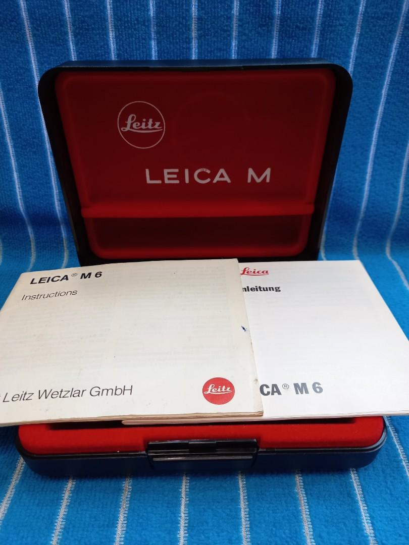 Leica M6 box, Photography, Photography Accessories, Other Photography ...