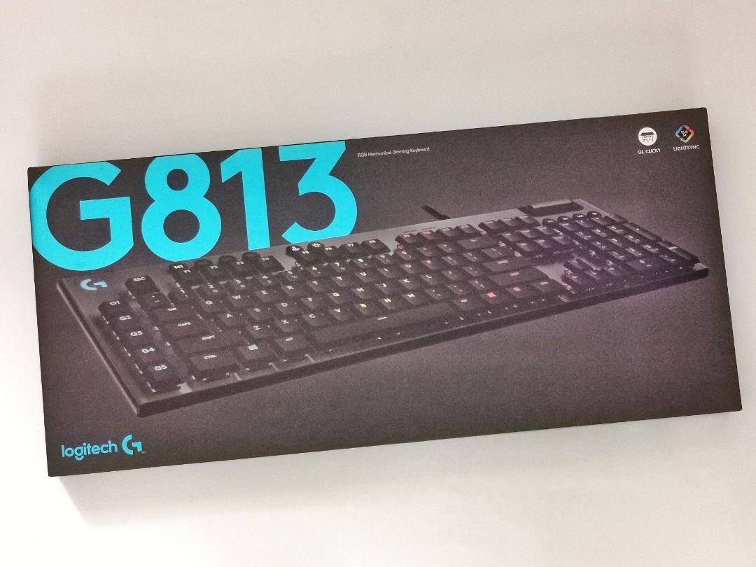 Logitech G813 RGB Mechanical Gaming Keyboard, Computers & Tech, Parts ...