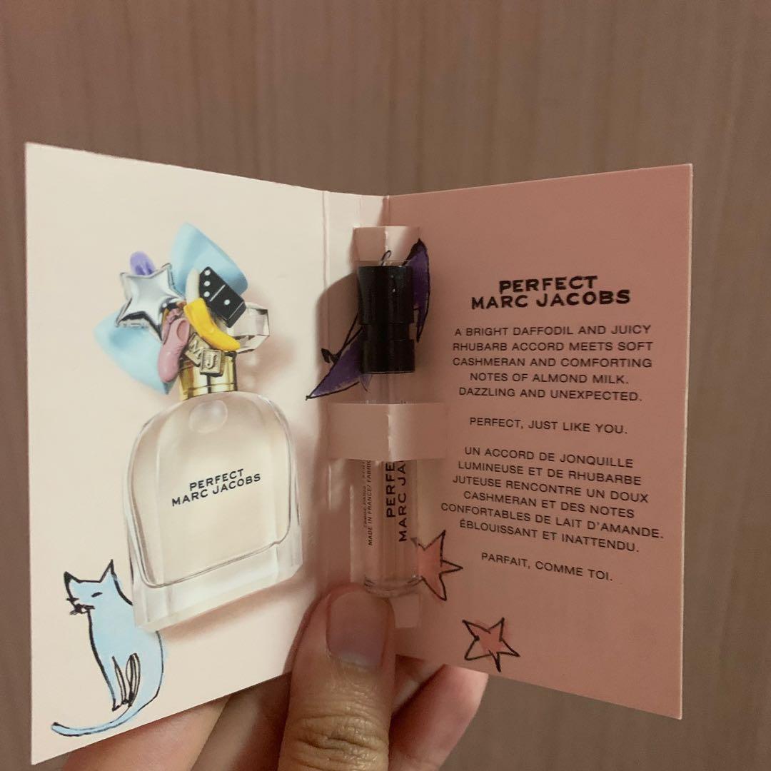 Marc Jacobs Perfect Perfume Vial Sample 1.2 ml, Beauty & Personal Care ...