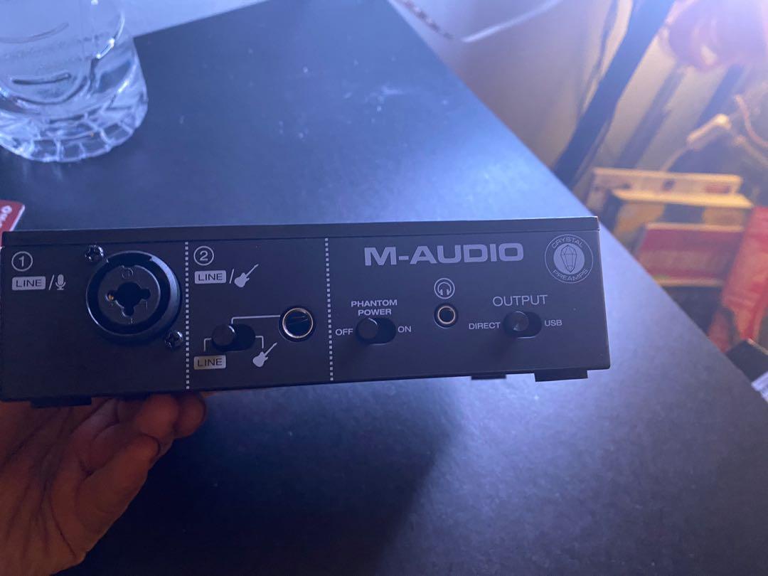 M-audio Interface, Audio, Other Audio Equipment on Carousell